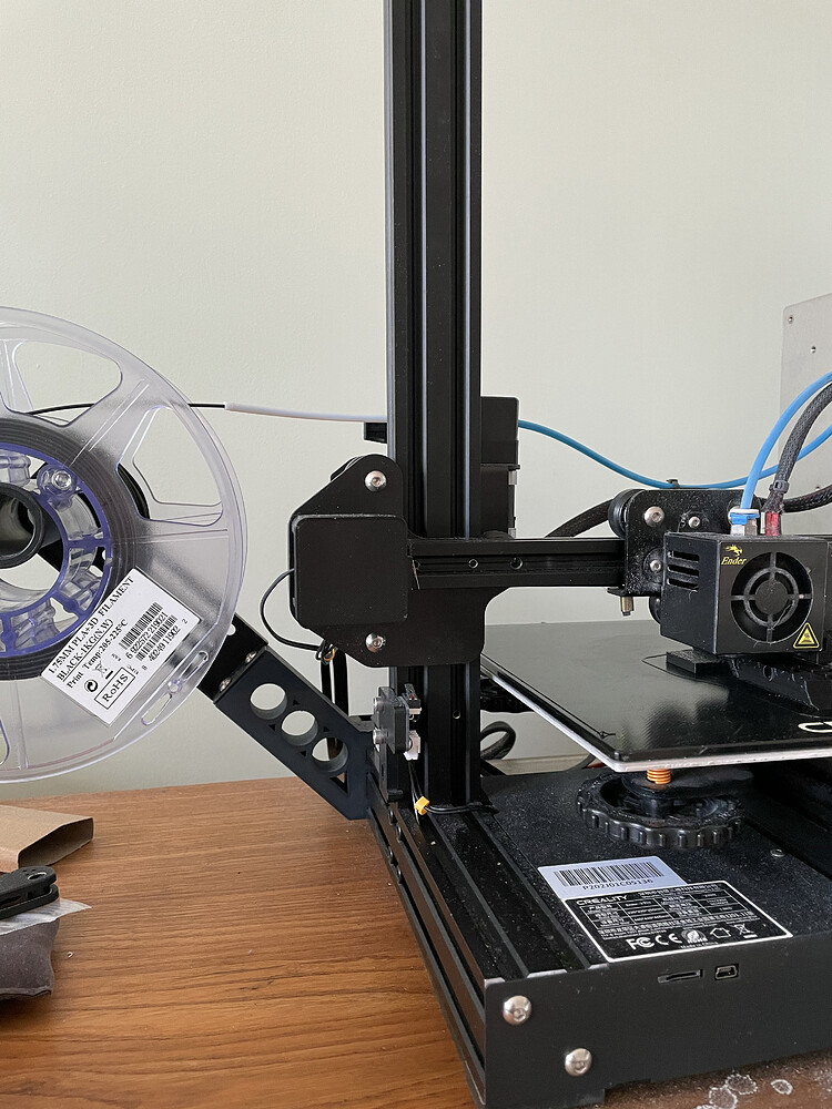 Creality Ender 3 Side Spool Holder Mount - Good STL Files for 3D ...