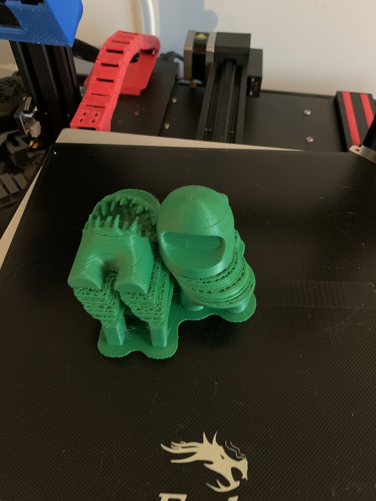 My first brutal misprint - 3D Printing Gallery - 3D Printing Space