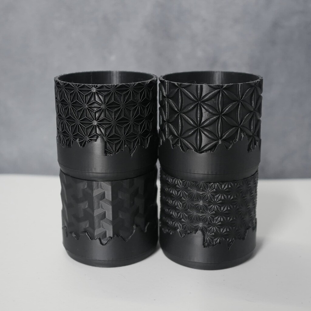 Industrial Art Cylinder Containers NEW STLS! - 3D Printing Space