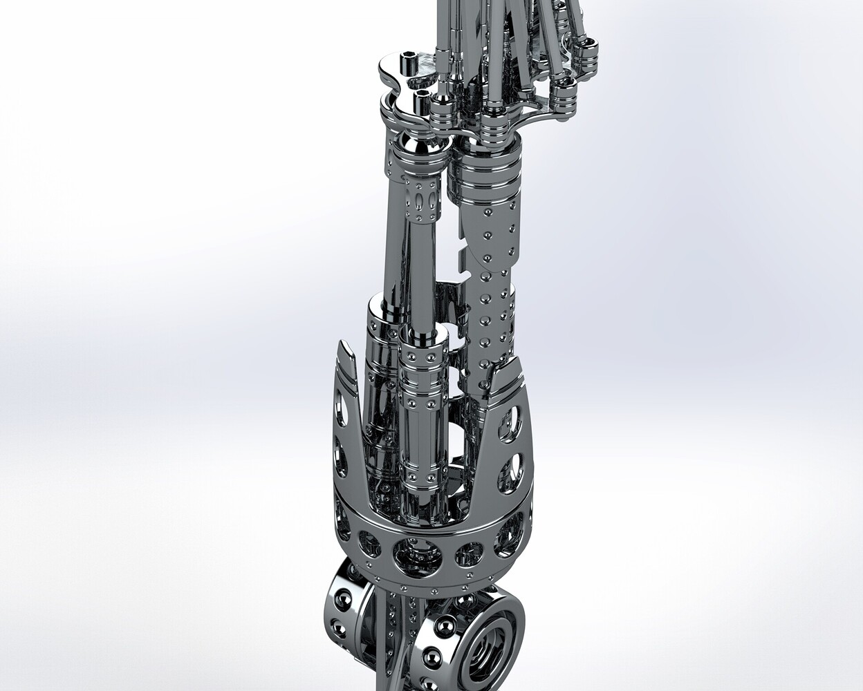 My terminator arm model - 3D Printing Gallery - 3D Printing Space