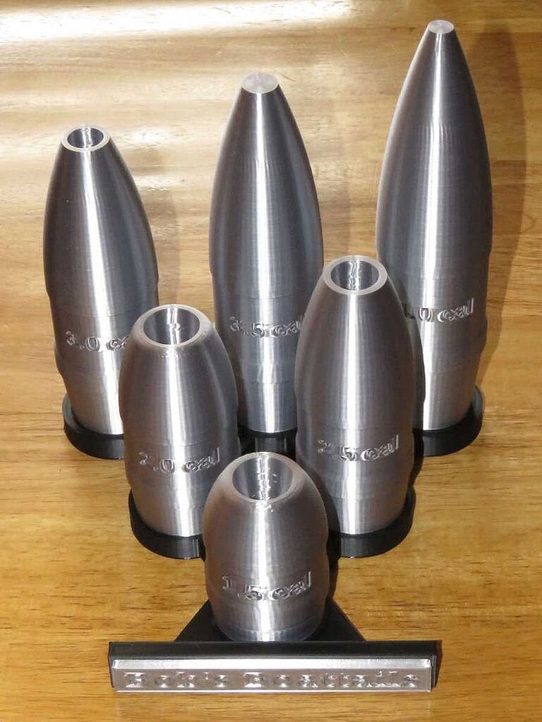 Model of Airgun Slugs - High-Quality STL Files for 3D Printing - 3D ...