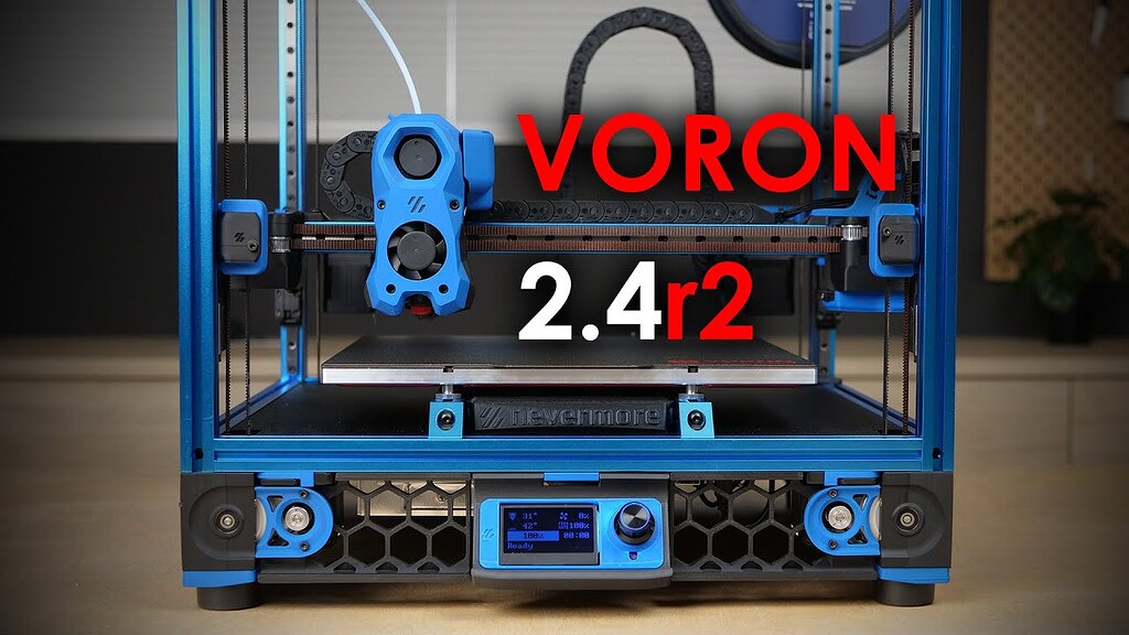 CNC Kitchen Video: Should you build a VORON 2.4 in 2022? (LDO Kit ...