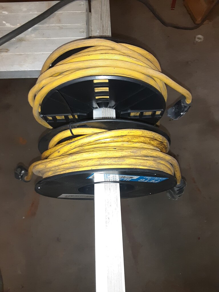 Finally found a use for my empty filament reels - 3D Printing Space