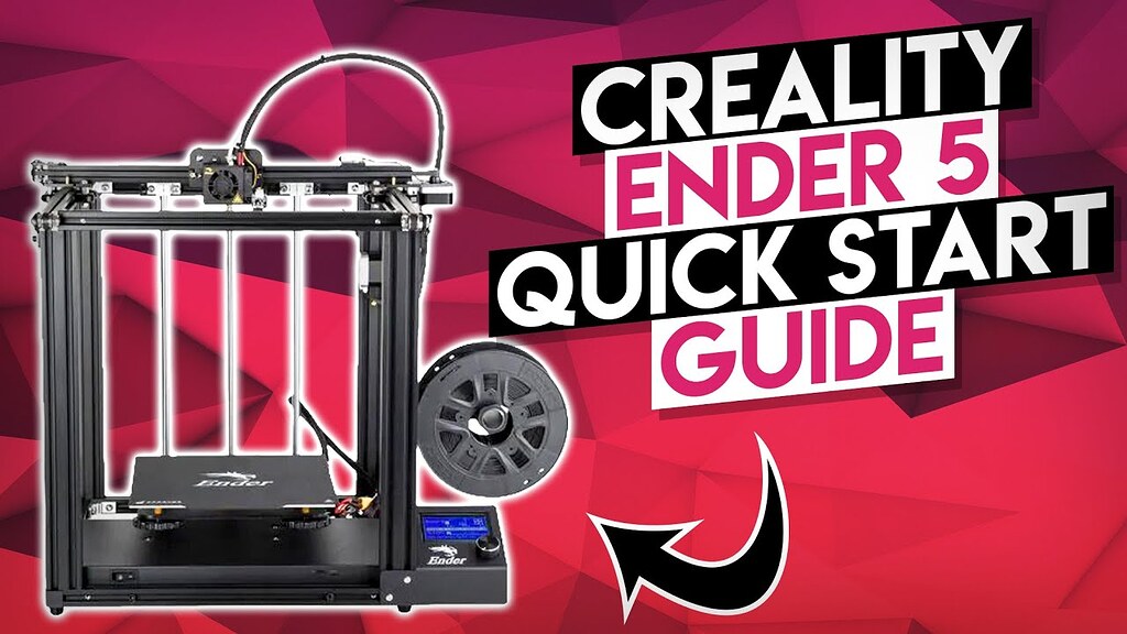 How to build and use a Creality Ender 5 (The Quick Start Guide ...