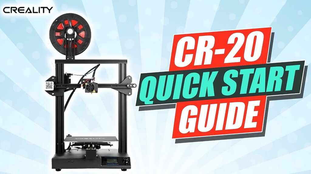 The Ultimate Creality CR-20 Pro Quick Start Guide - Creality CR-20 / 20 ...