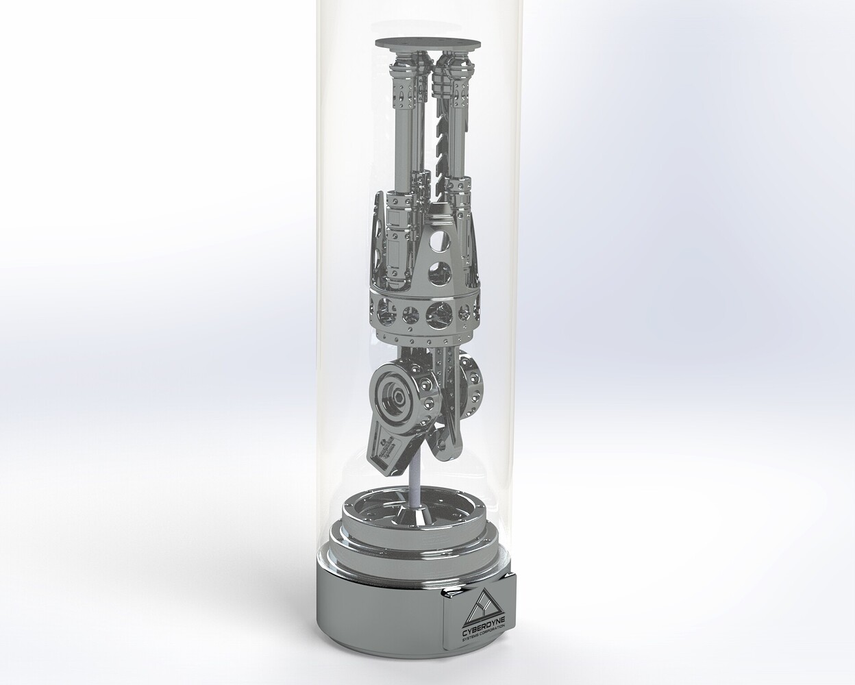 My terminator arm model - 3D Printing Gallery - 3D Printing Space