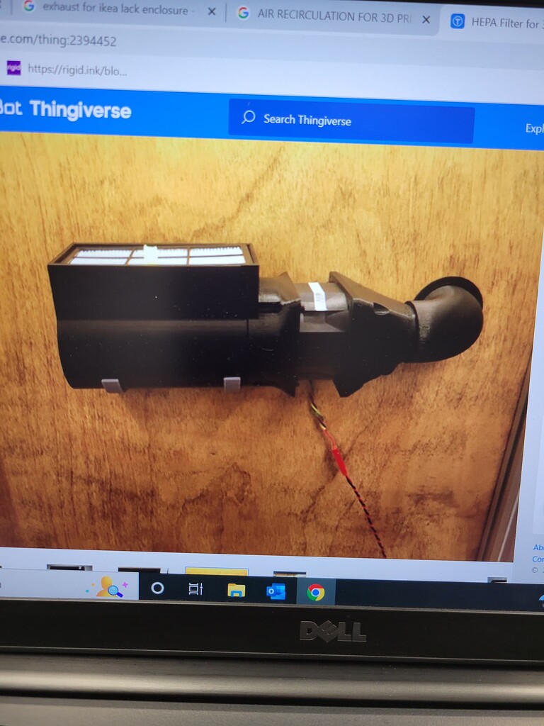 What kind of ventilation in an enclosure for ABS - 3D Printing Space