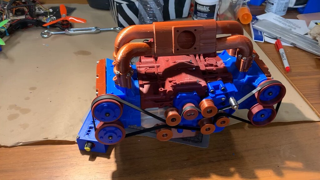 Subaru engine EJ20 - 3D Printing Gallery - 3D Printing Space