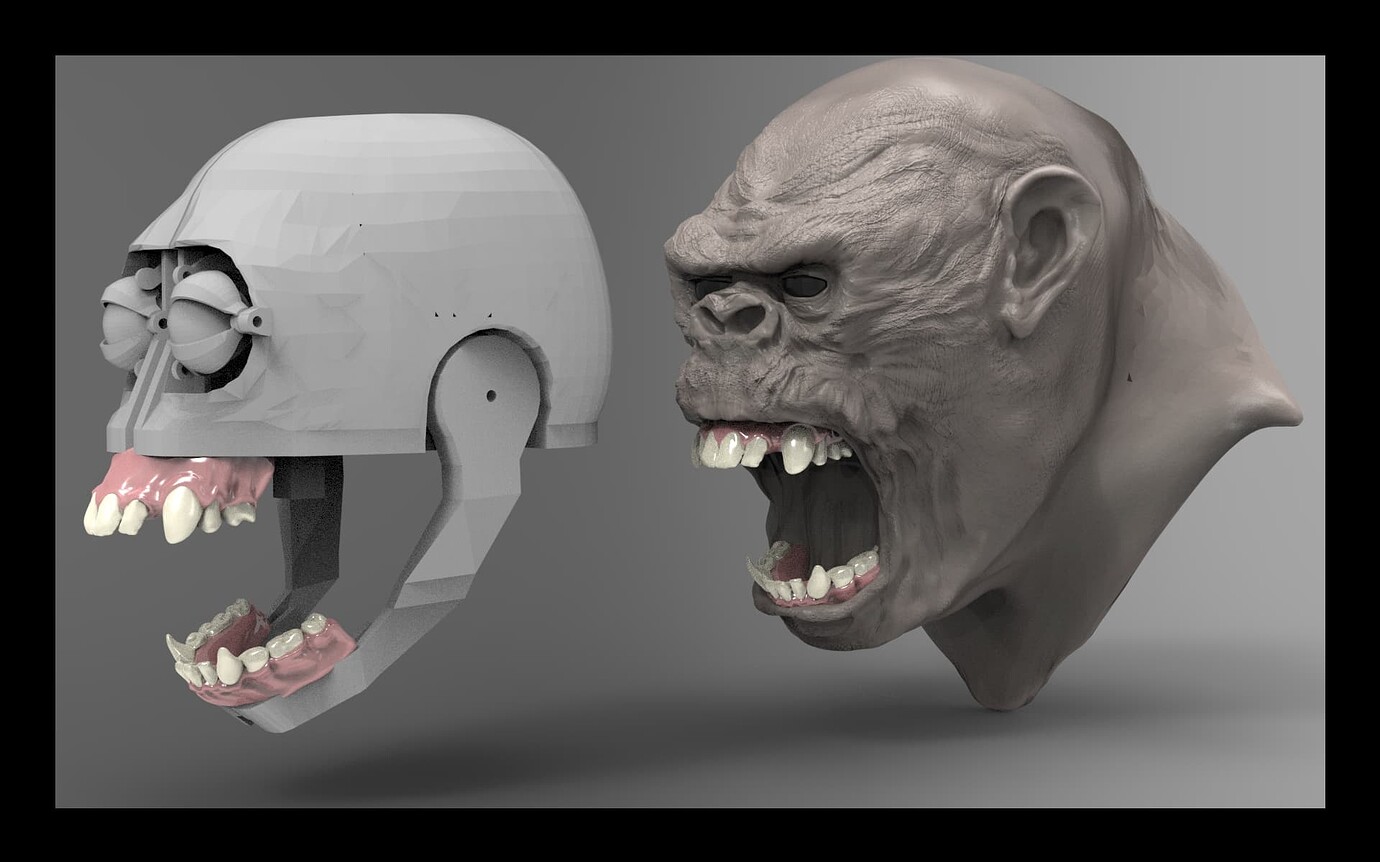 My research in 3d printed animatronic - 3D Printing Gallery - 3D ...