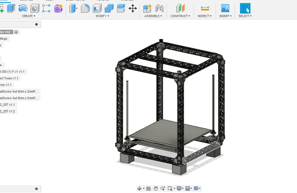 New Project -- 3D printed truss frame - 3D Printing Space