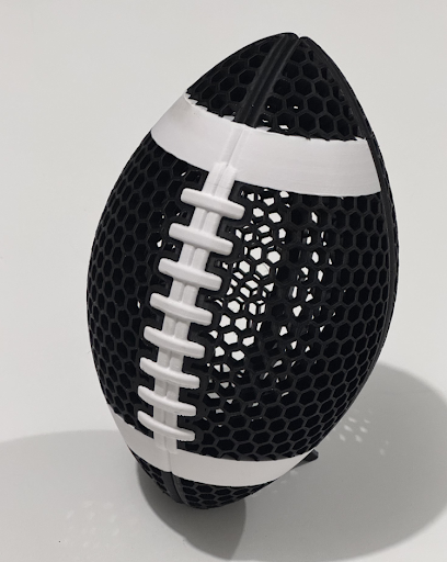 Not Your Average Football! Check This Out! - 3D Printing Space