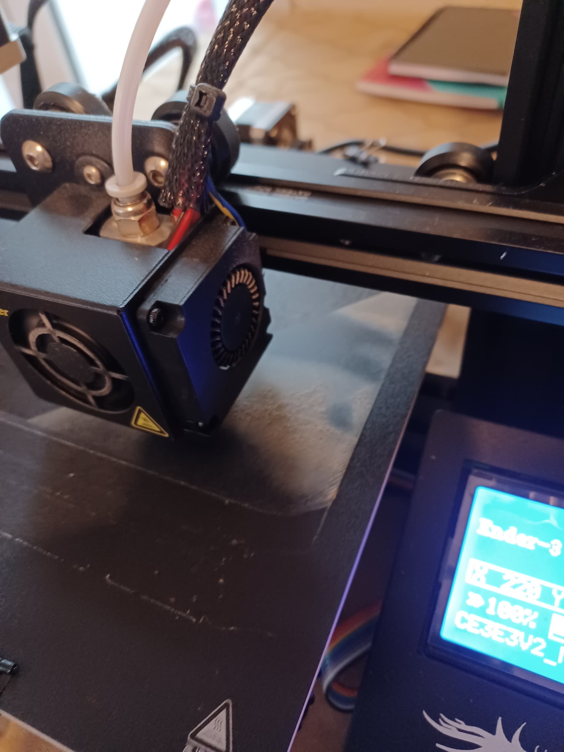 First Layer issue Ender 3 - 3D Printing Space