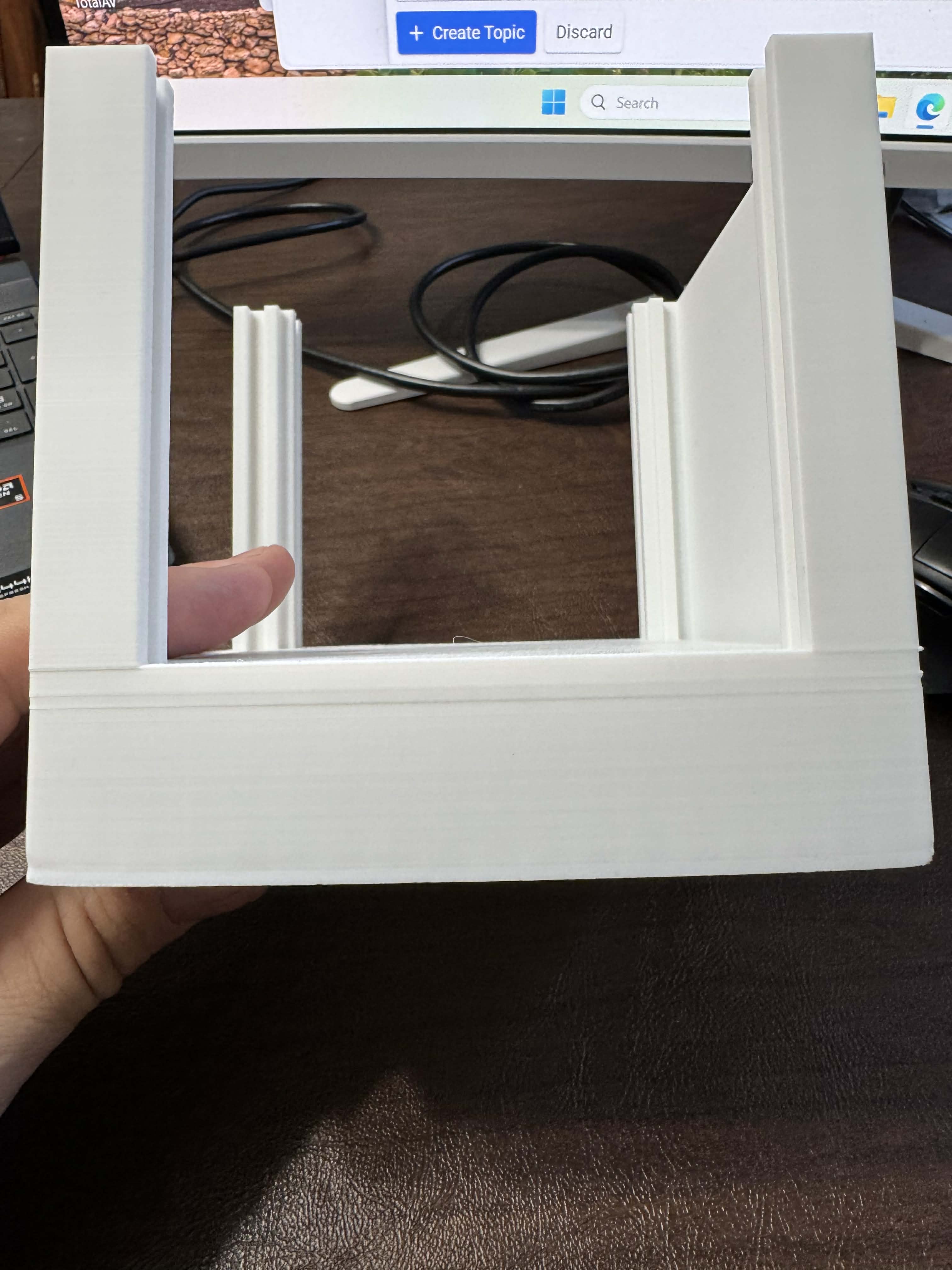 Printer lines and warping - 3D Printing Space