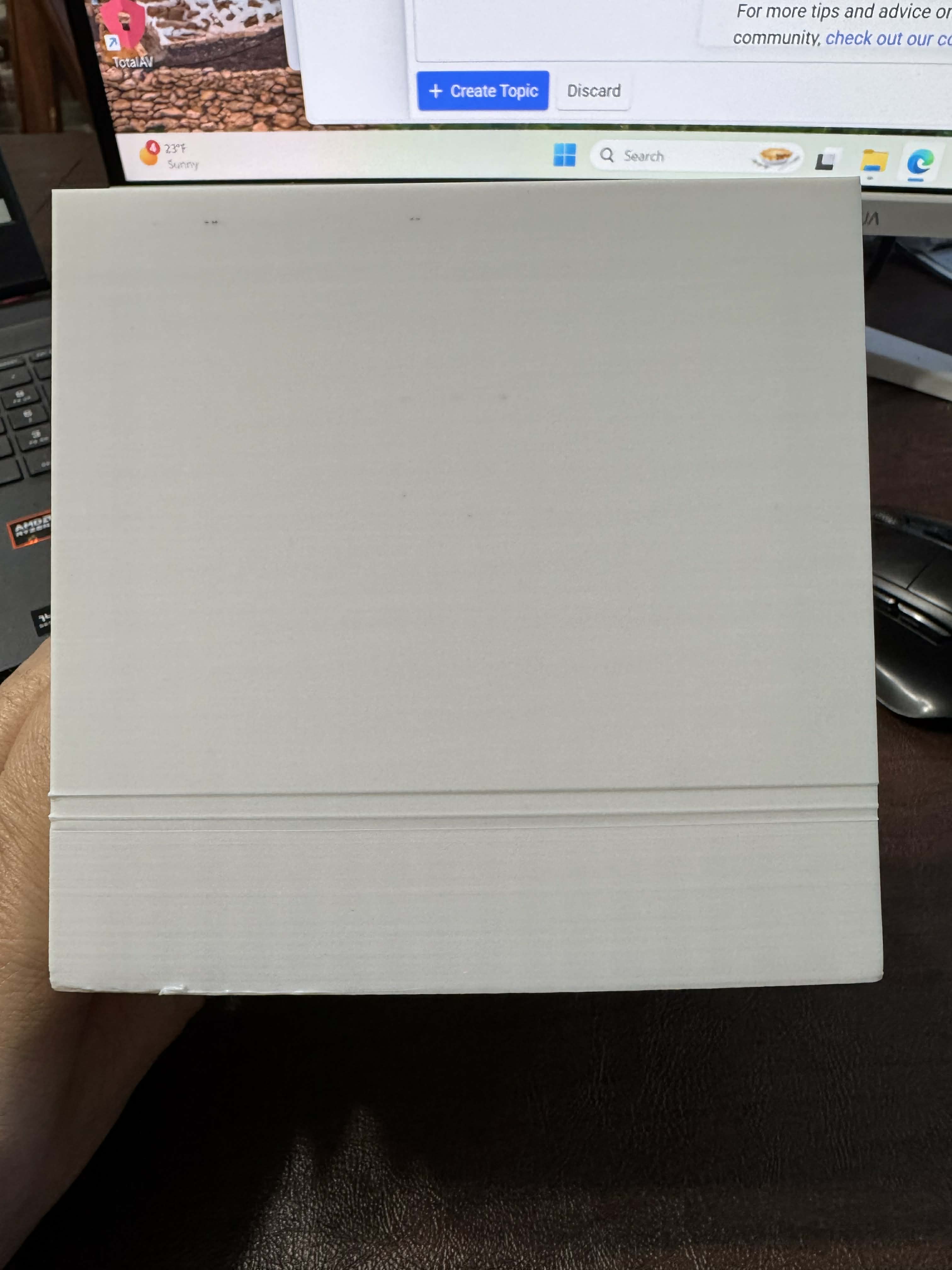 Printer lines and warping - 3D Printing Space